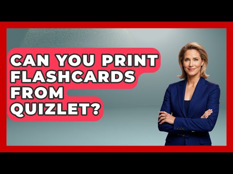 Can You Print Flashcards From Quizlet? - Ultimate Study Hacks