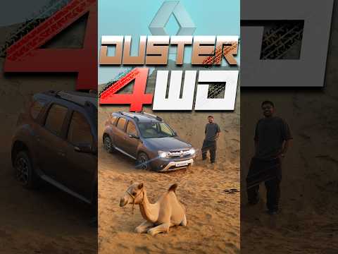 This is a 4-Wheel Drive Renault Duster! 😲 #cars24