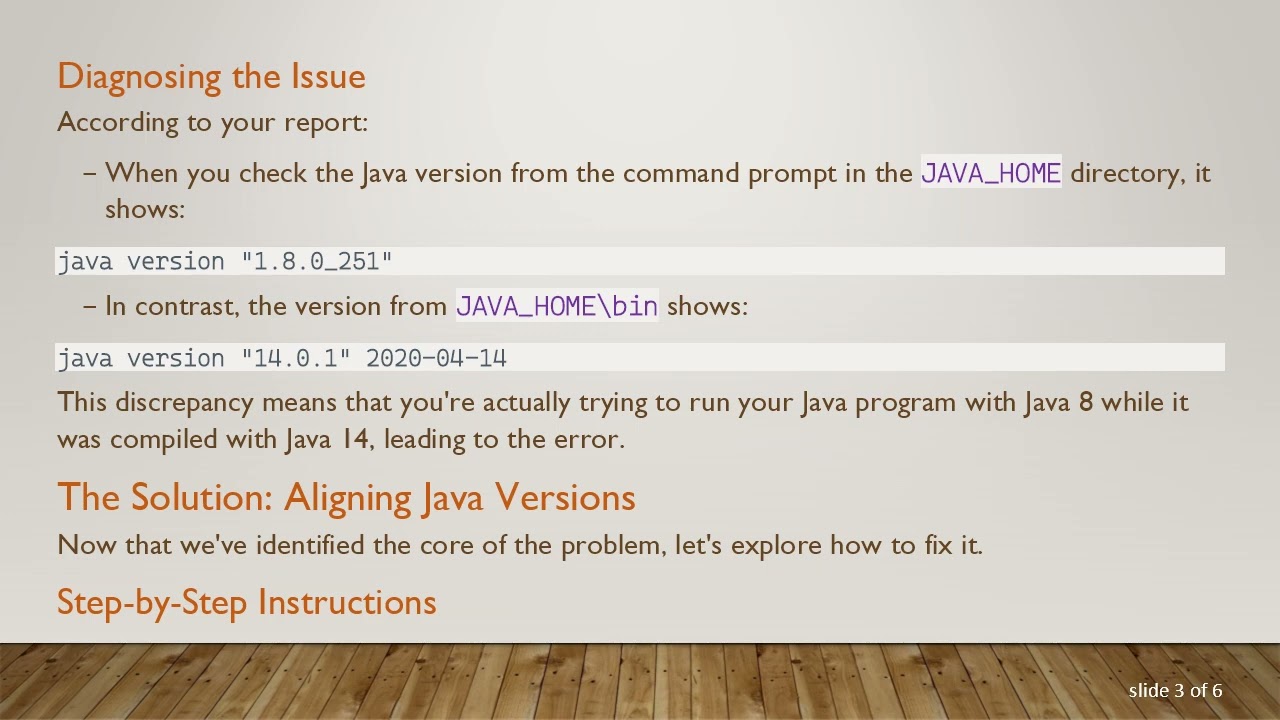Resolving java.lang.UnsupportedClassVersionError: Why Inconsistent Java Versions Can Occur