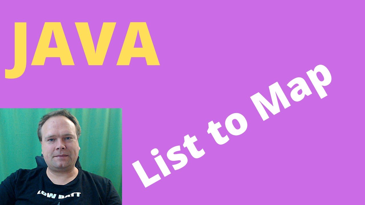 Java Convert List to Map with Streams and matching Collector