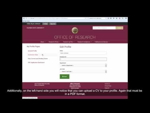 Tutorial: CRC Submissions Portal Overview