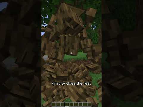 🟩 Minecraft, but physics actually make sense?! #funny #gaming