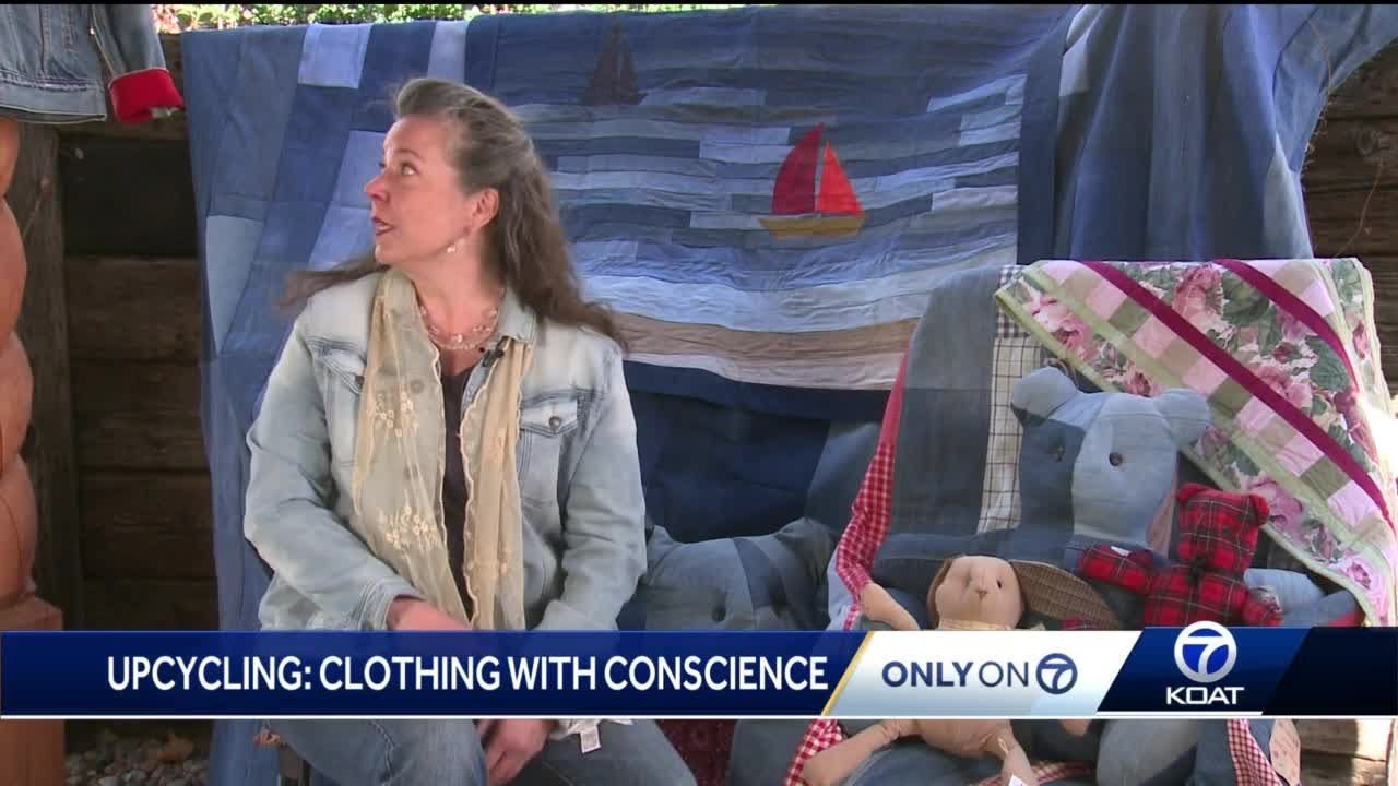 Reduce, reuse, up-cycle – a creative way to keep clothing out of landfills