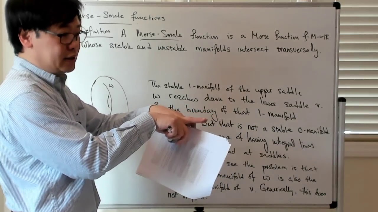 Morse-Smale functions