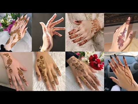 Simple mehndi design / Back Hand mehndi design / New mehndi design Best mehndi design/ Mehndi mehndi
