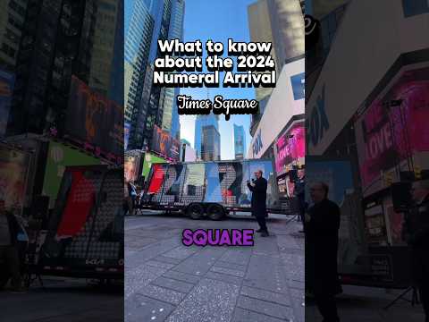 The 2024 Times Square New Year’s Eve Celebrations have begun
