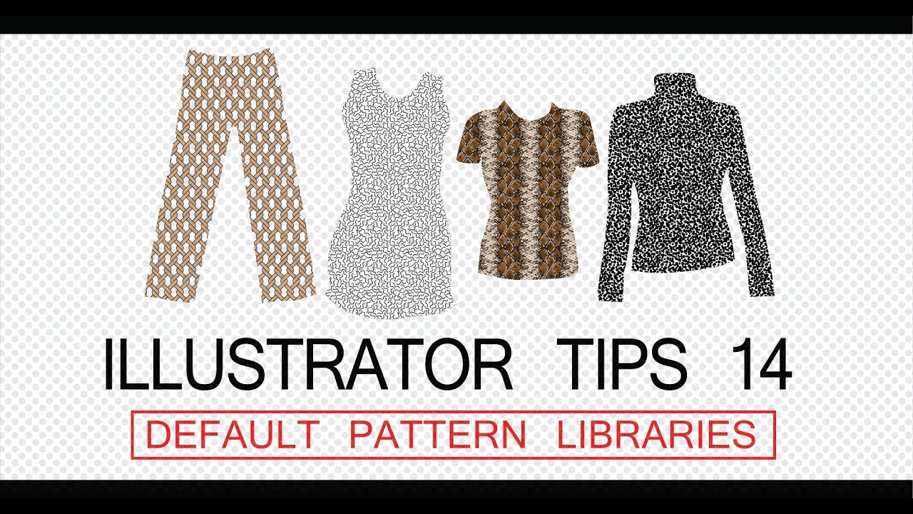 PATTERN LIBRARIES - ILLUSTRATOR TIPS 14