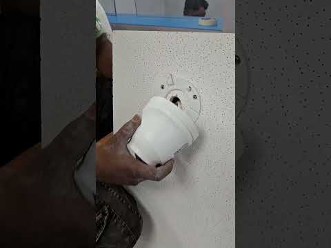 dauha ip networking camera fitting #networkcamera #ipcamera #dahuatechnolgy #electrician #electrical