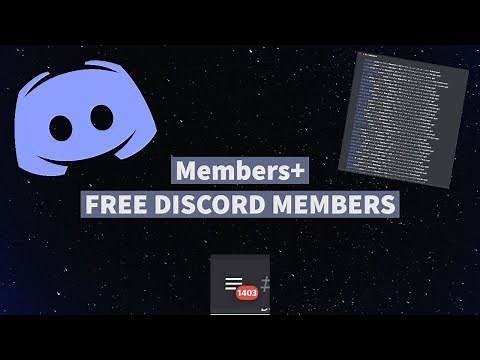 How to get FREE Discord members, Discord auth bot UNLIMITED members