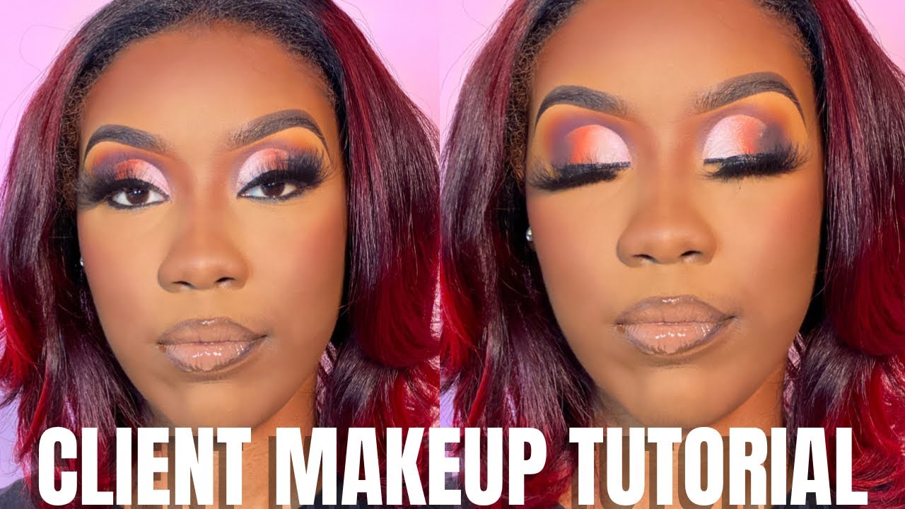CLIENT MAKEUP TUTORIAL | NEW TECHNIQUES