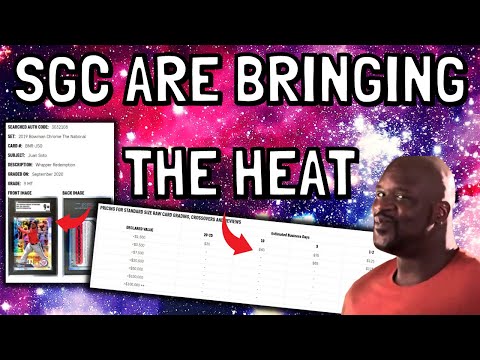 SGC Card Grading UPDATE fantastic GAME CHANGING news for the HOBBY