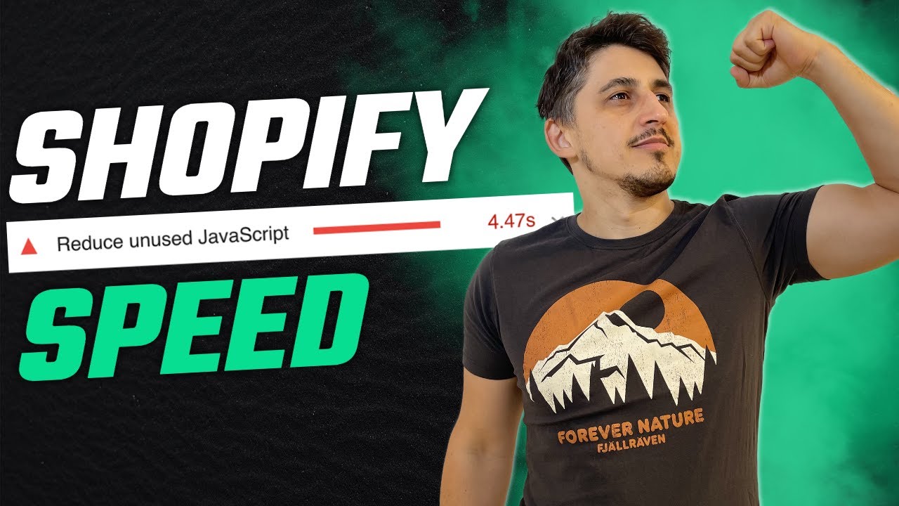 Reduce Unused JavaScript & Increase Your Page Speed Score | shopify speed optimization tutorial