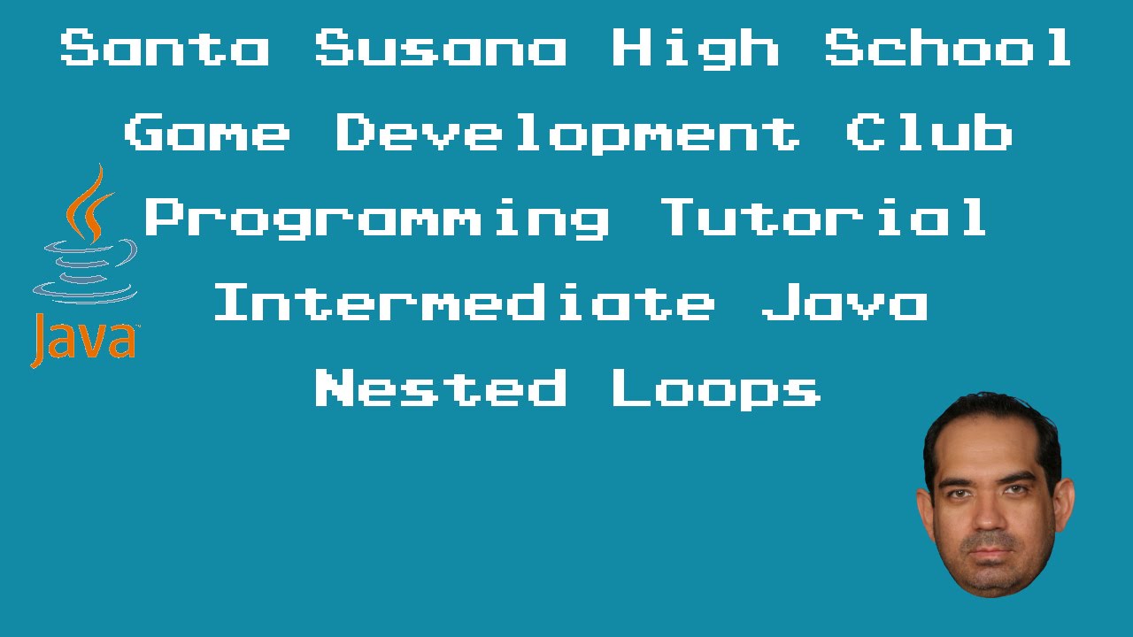 Programming Tutorial 37 - Intermediate Java - 11 - Nested Loops