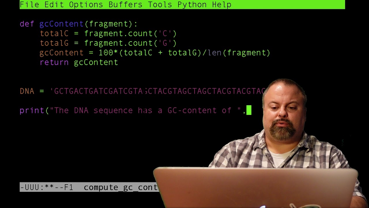 Examining DNA Sequence Content with Basic Python