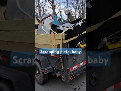 Today's scrap loads #scraplife #scrapping #junk #scrap #metal #recycling #scrapyard