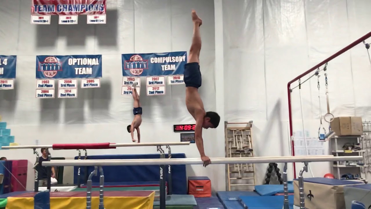 Double back off of p-bars
