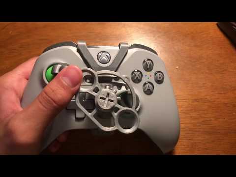 Bearing-less Xbox One Controller Mini Wheel 100% 3D Printed by mrplasma ...