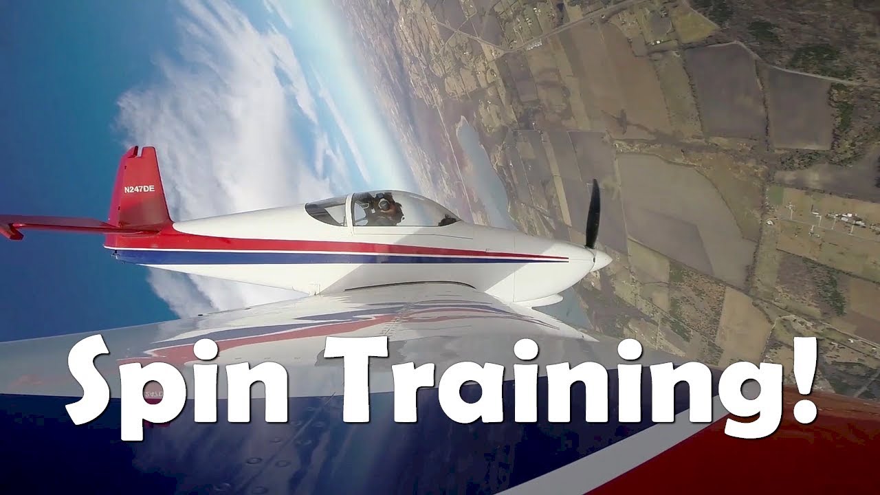 Aviation: Vans RV Aircraft - RV-7A Spin Training