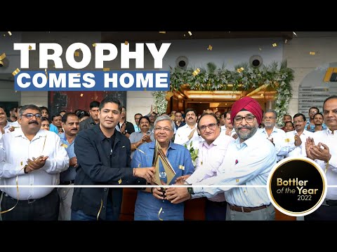 Pepsico's Bottler Of The Year - Trophy Comes Home | Varun Beverages