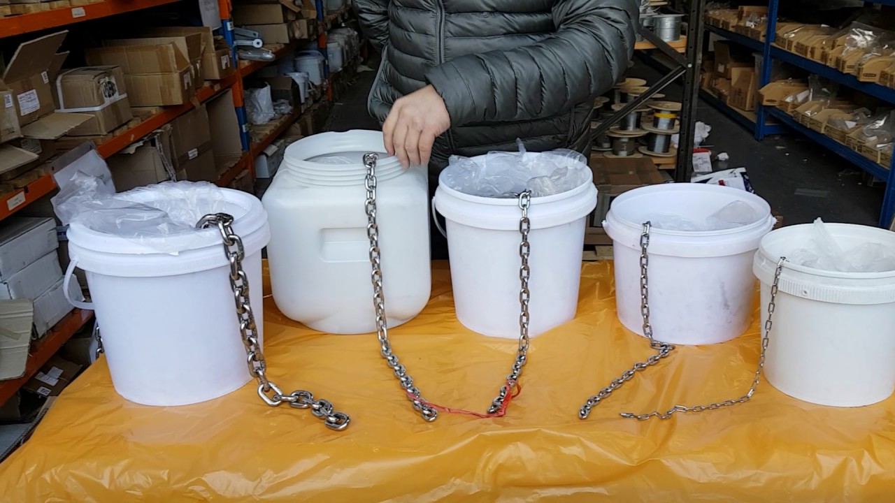 A4 Grade Stainless Steel Short Link Chain Calibrated DIN766 2mm-16mm - GSproducts.co.uk