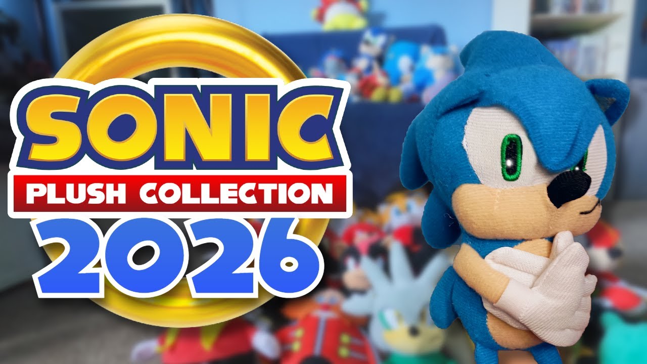 Sonic Plush Collection 2026!