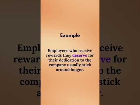 Deserve | Deserve Meaning | Pronunciation of Deserve | Deserve – English Word of the Day