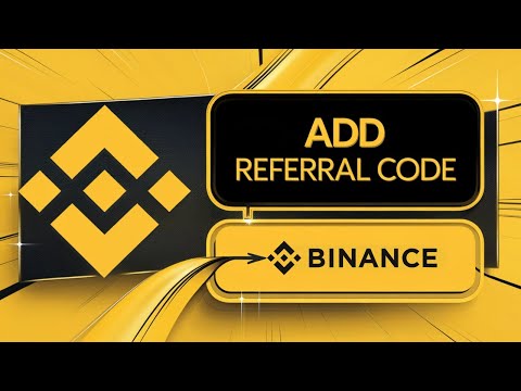 How to ADD REFERRAL CODE on Binance! (EASY!)