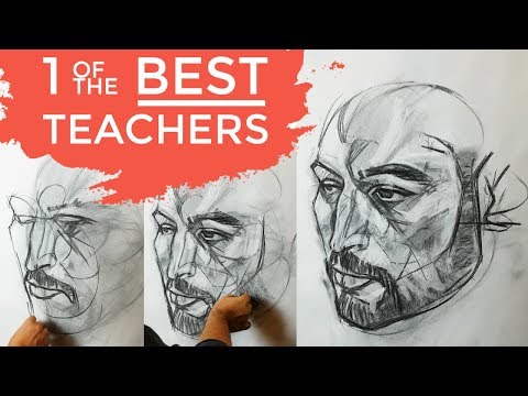 TIPS & DEMO by Life Drawing & Portrait Teacher Frank Gambino