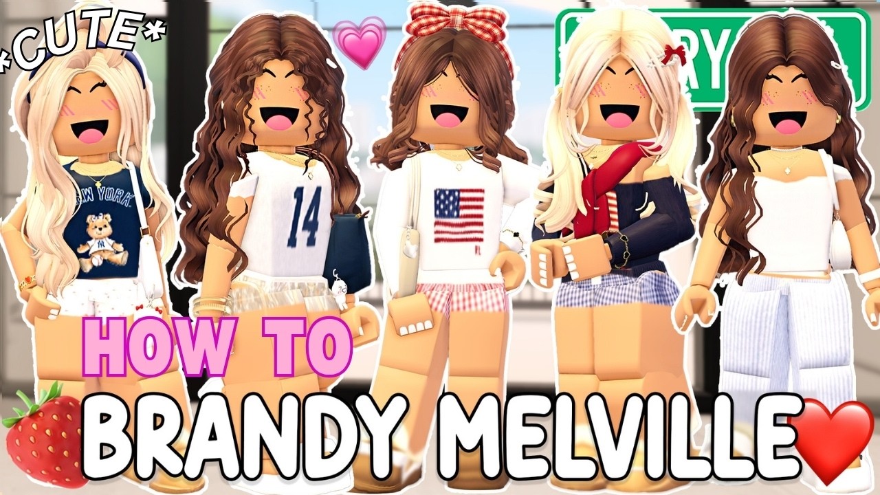 Brandy Melville Summer GIRL CHILD OUTFITS & OUTFIT CODES For Berry Avenue!