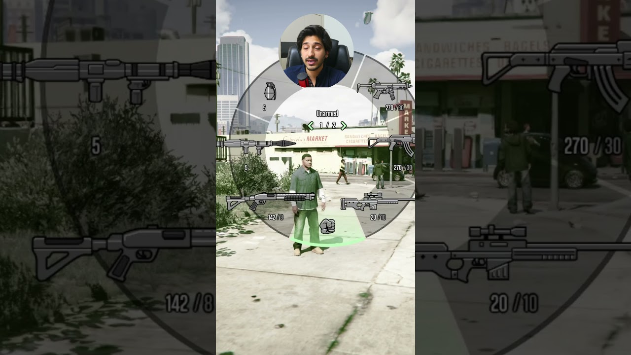 GTA 5 = Secret gun Cheat Code in GTA 5