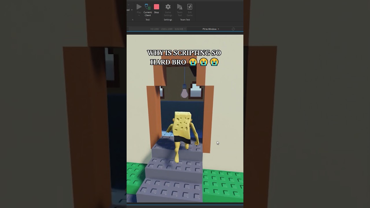Why is scripting so hard bro😭 #short #roblox #script