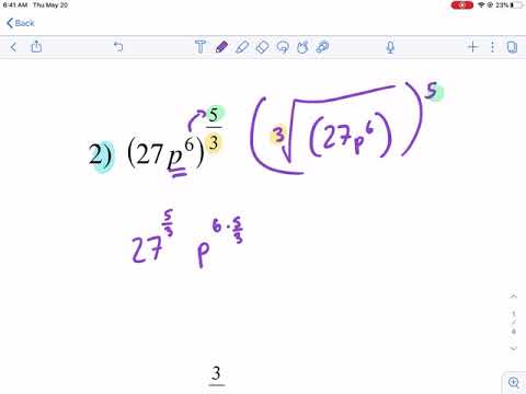 Kuta Tutorial: simplifying rational exponents, Part 1