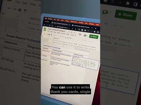 AI Inside Google Sheets