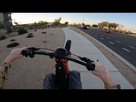 Talaria X3 EBMX X9000 EWATT 74v SOTION MOTOR Street Cruise
