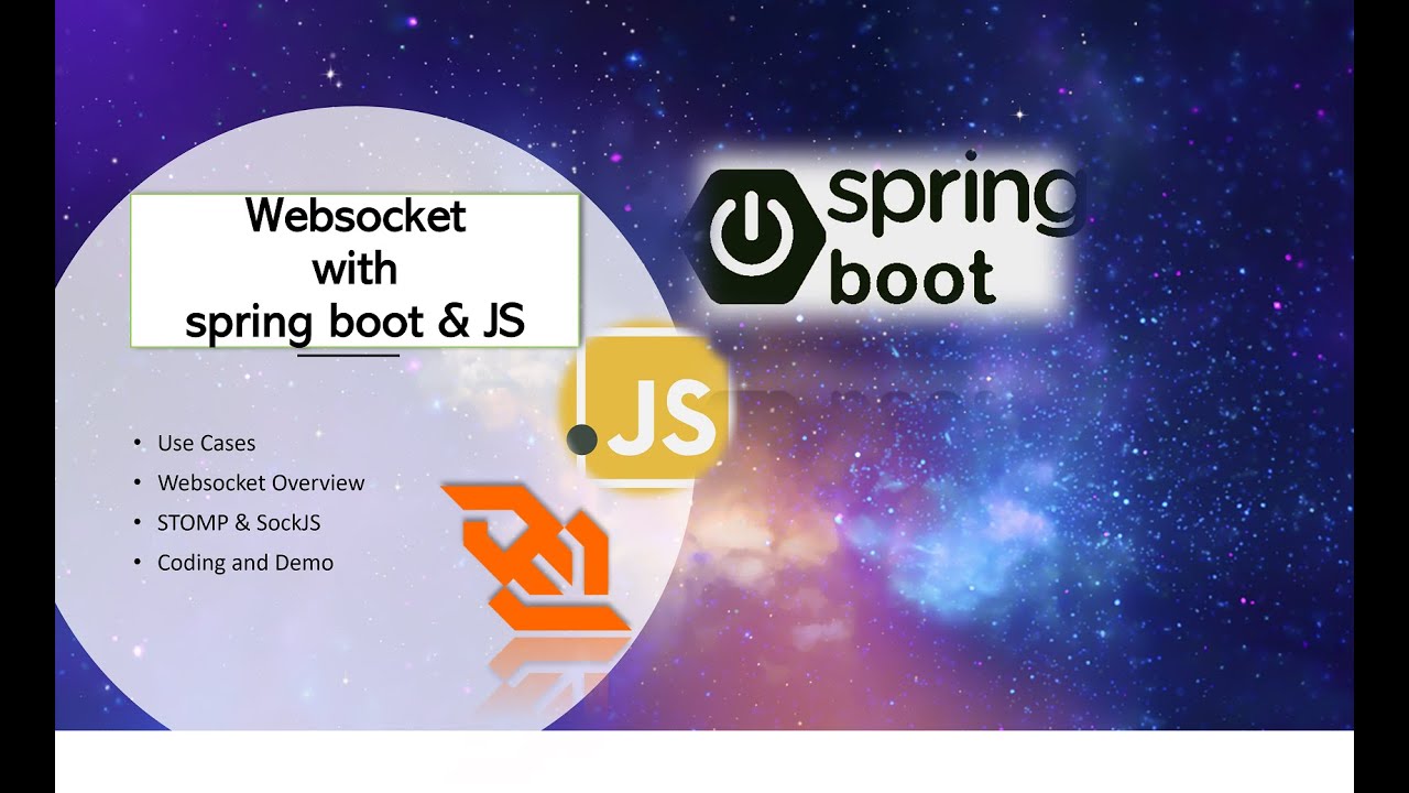 Websockets development with springboot and javascript Websocket Demo