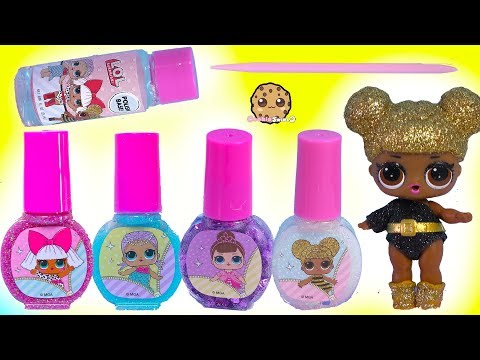 LOL Surprise Super Easy DIY Glitter Nail Polish Maker Makeup Kit ...