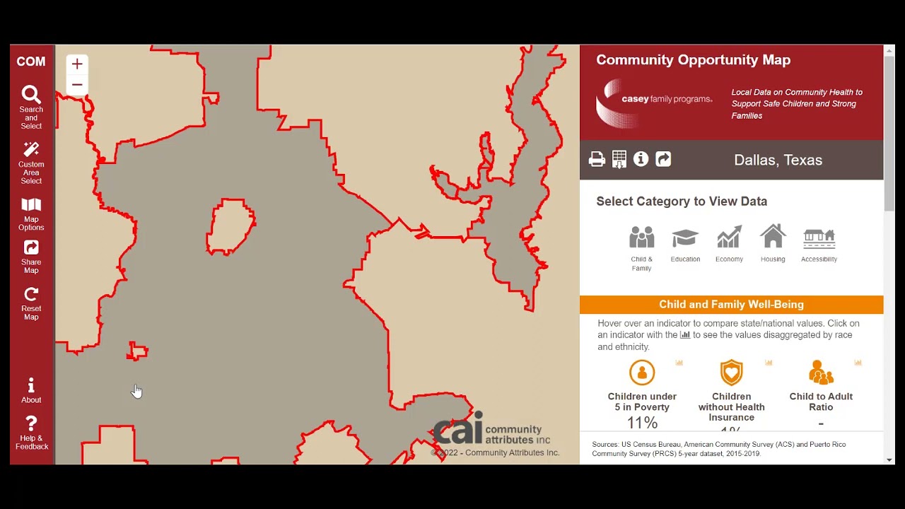 The Community Opportunity Map - Casey Family Programs