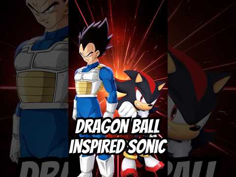 Dragon Ball Inspired Sonic the Hedgehog #dragonball #dbz #goku