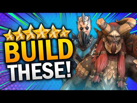 The ONLY RARE CHAMPIONS I STILL USE! (5 Must Builds) - Raid Shadow Legends Tier List