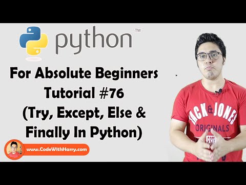 Learn Else Finally In Try Except | Python Tutorials For Absolute ...