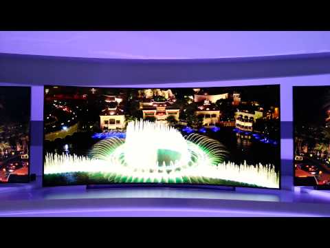 CES: Samsung 105-inch Curved UHD 4K TV