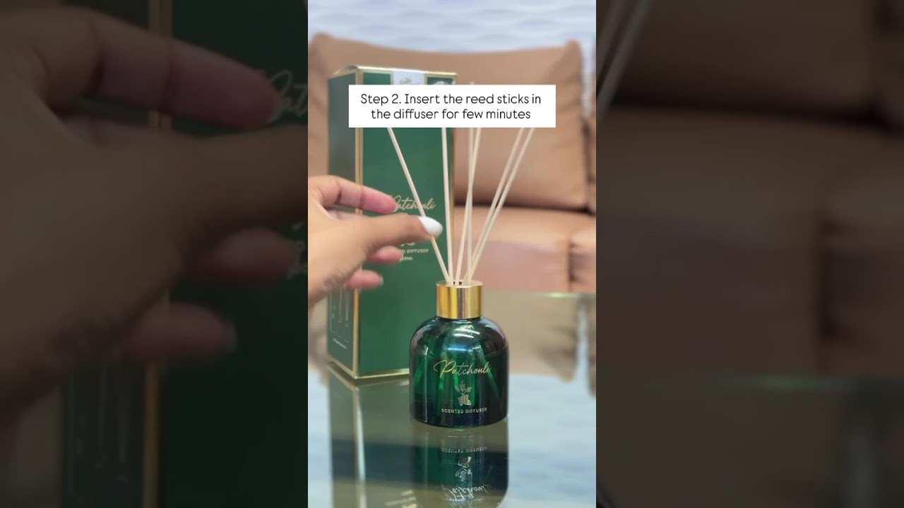 3 Simple Steps to Use Reed Diffusers the Right Way | Home Fragrance Tips by Pan Aromas | Shorts