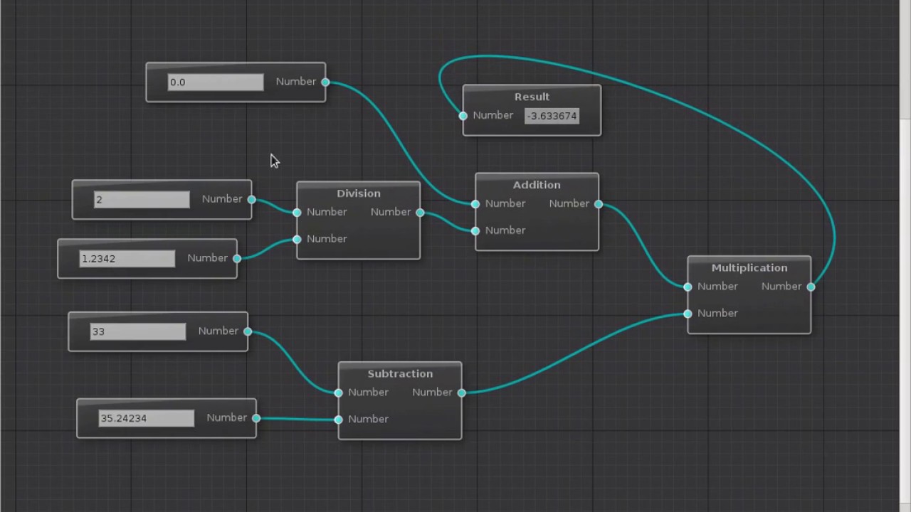 Qt5 Node Editor - Calculator Example