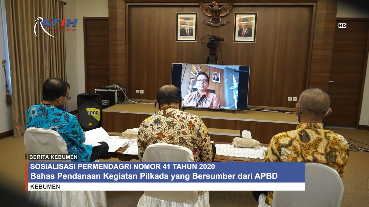 Sosialisasi Permendagri Nomor 41 Tahun 2020
