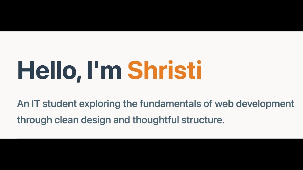 Shristi Project  video