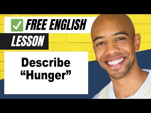 Describing Hunger - Learn English Phrases Idioms
