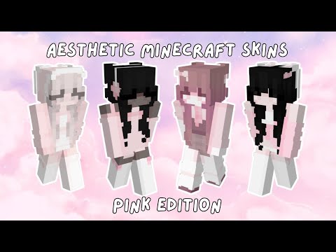 Aesthetic and Cute Minecraft Skins π· Pink Minecraft Skins for Java Edition