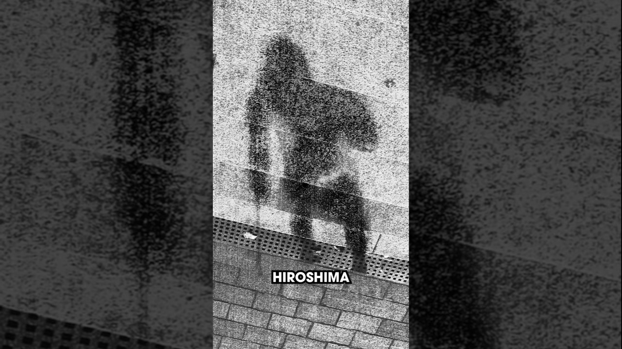 Hiroshima Human Shadows #ww2