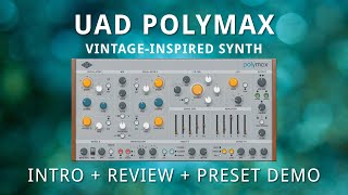 Universal Audio PolyMAX Synth - What To Know & Where To Buy | Equipboard