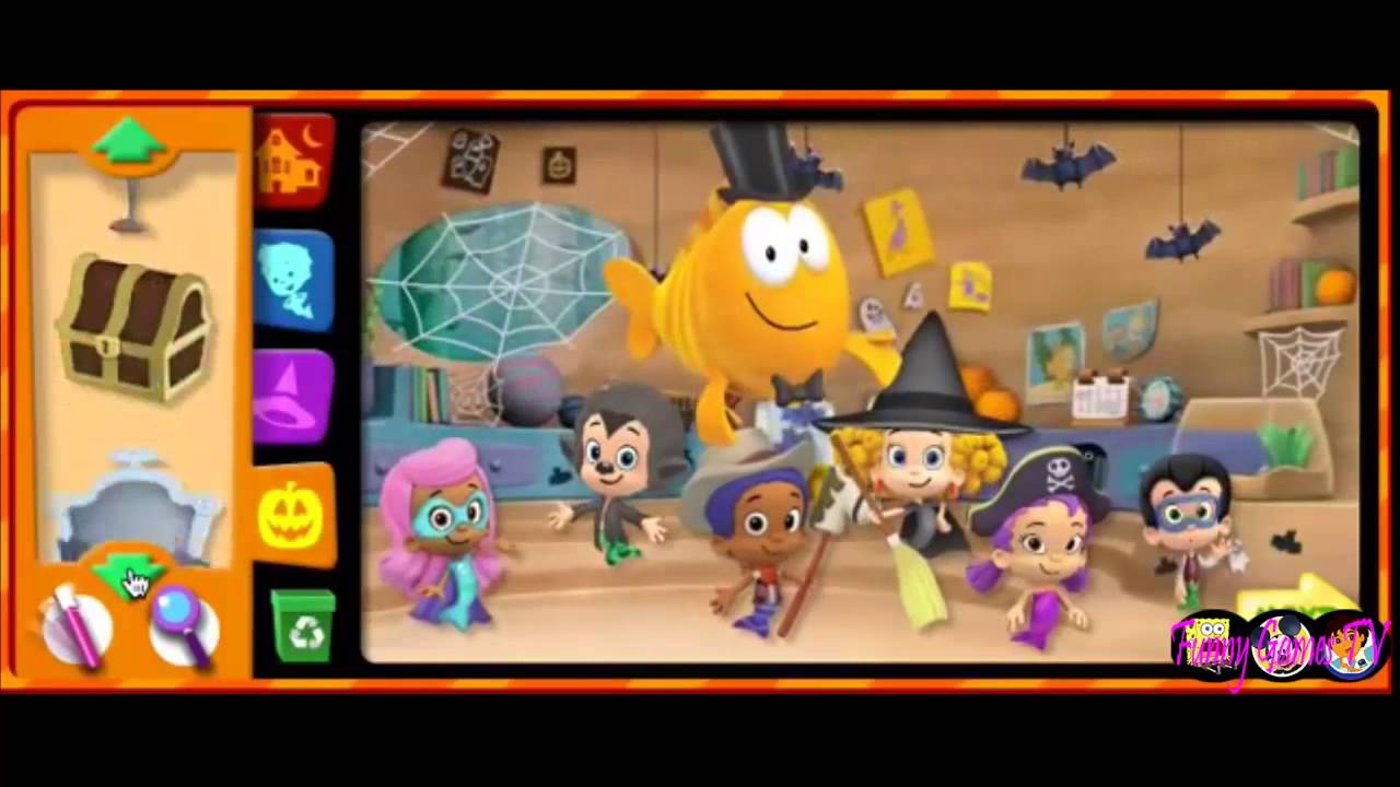 Bubble Guppies   Halloween Party Inside The Classroom!